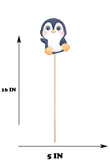Playful Penguin Centerpieces - Set of 5 Charming Antarctic Friends for ...